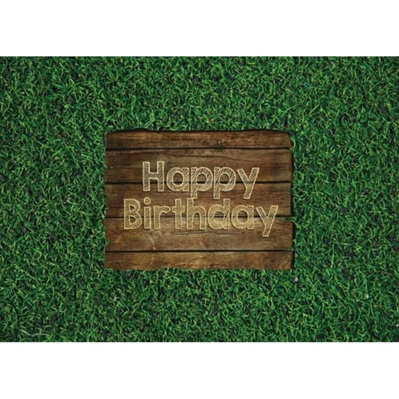 Green Leaves Happy Birthday Party Backdrop Baby Shower Background For ...