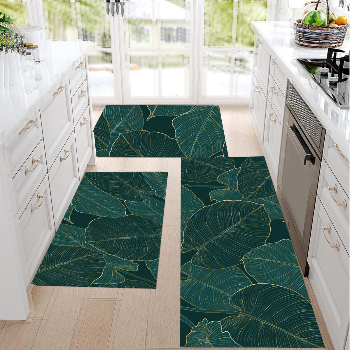 Novogratz Kiwi Hand Hooked Kitchen Mat, 3' Round - Walmart.com