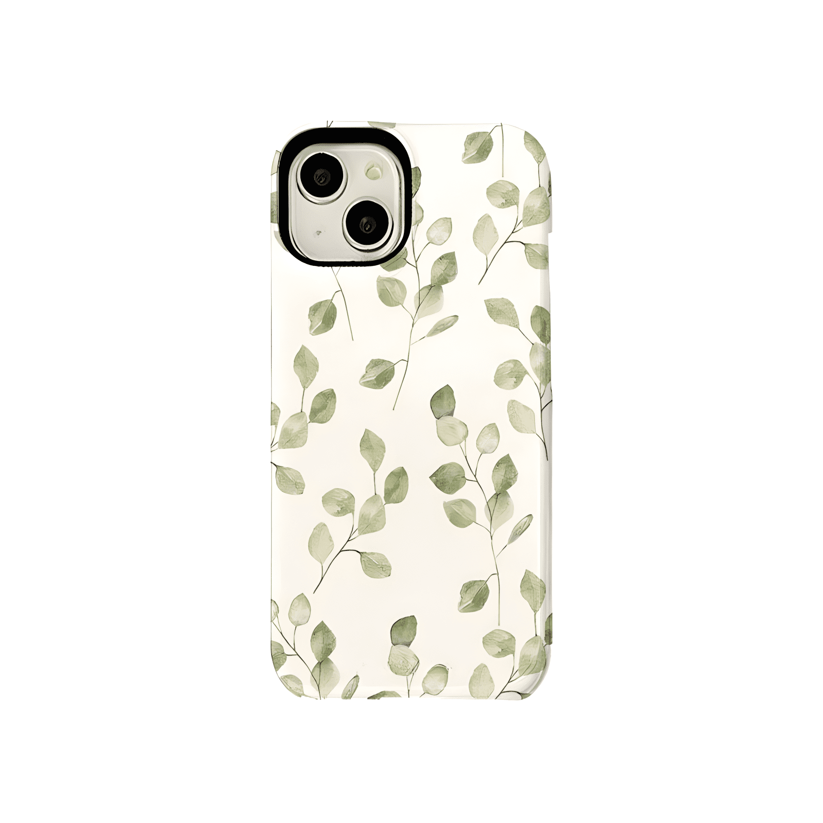 Green Leaves Phone Case Design for iPhone 11, [Military-Grade ...
