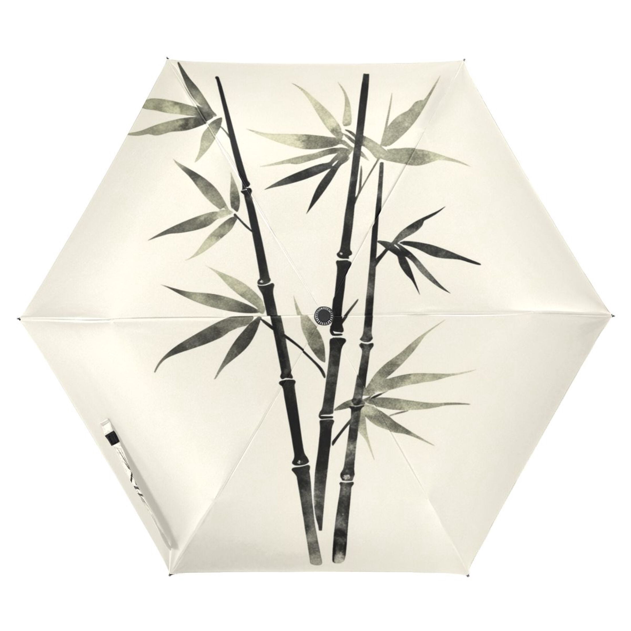 Green Leaves UV50+ Sunscreen Portable Umbrella, Waterproof, Ultra ...