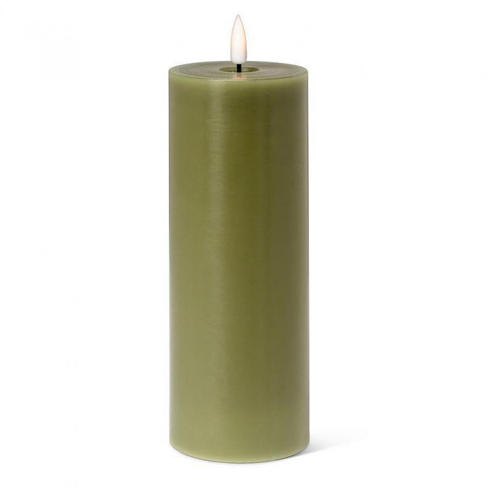 Green Led Pillar Candle - Walmart.com