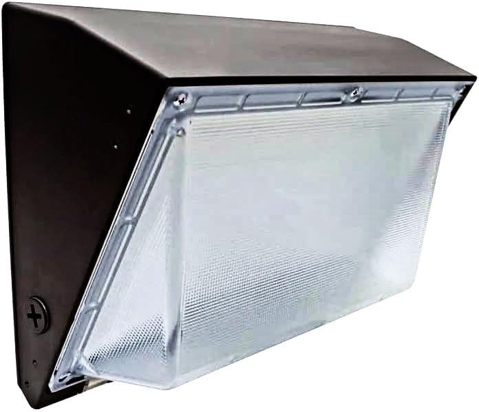 Green Light Depot LED Wall Pack Light - 60W - 9,595 Lumens - Photocell Included - SWP4 - Forward ...