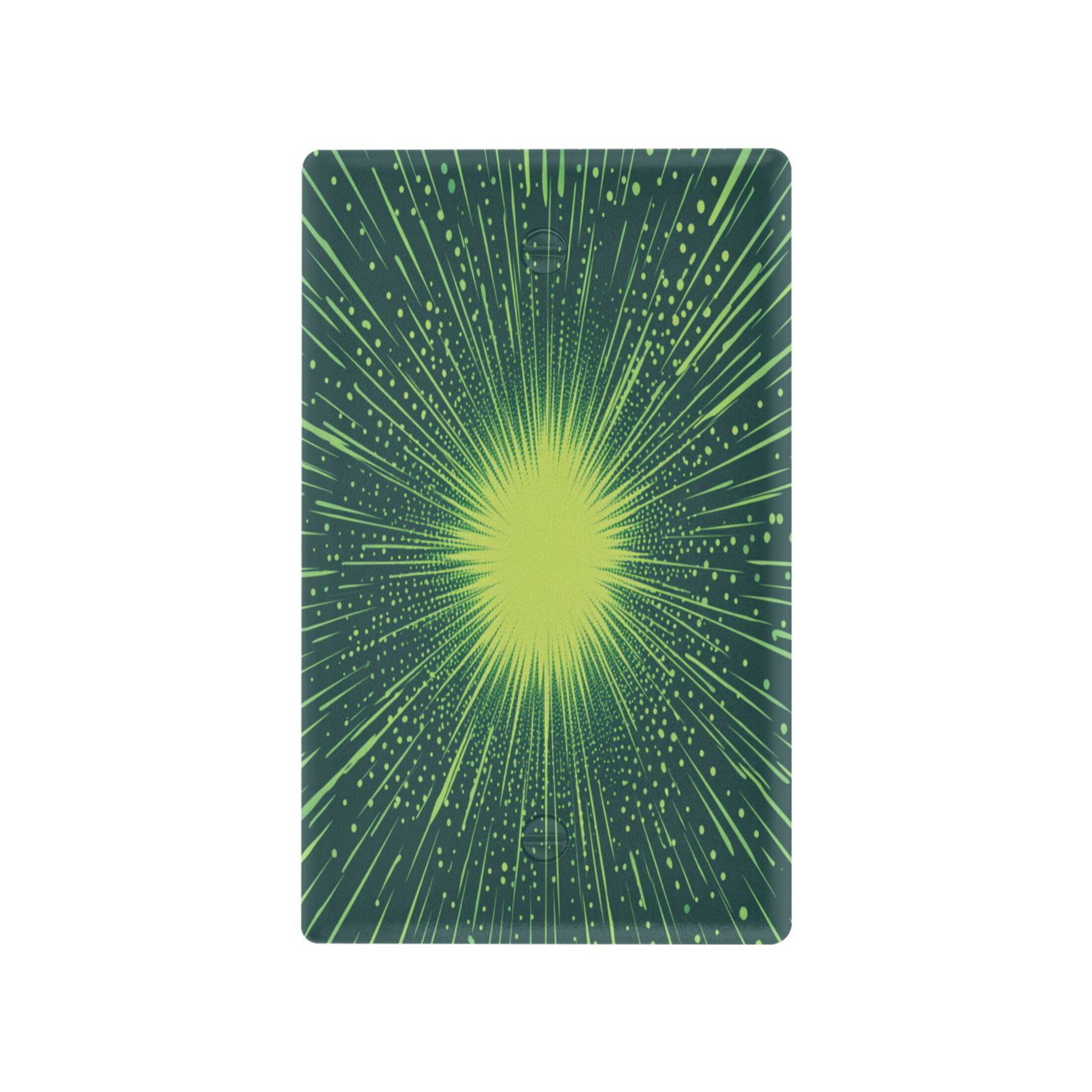 Green Lightning Bolts Light Switch Cover Switch Plate Outlet Cover Plug ...