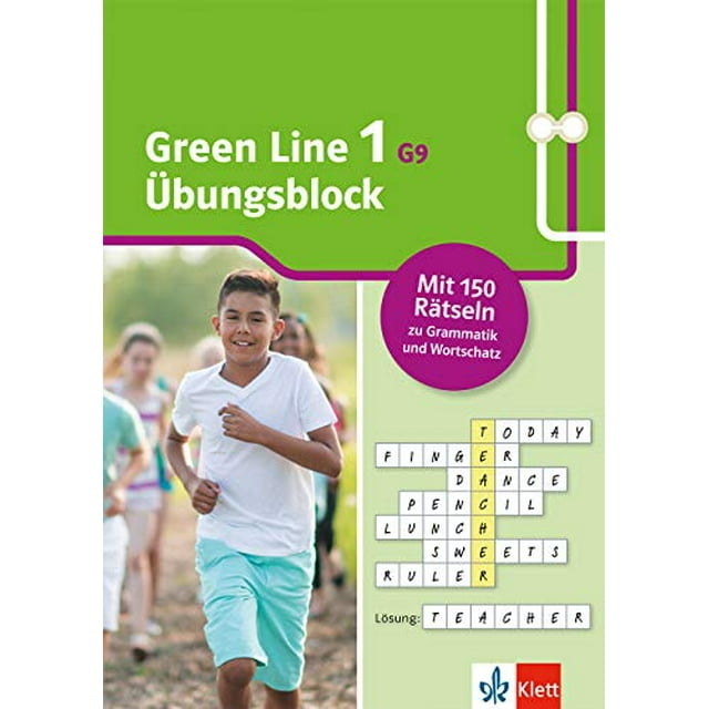 Green Line 1 G9 ab 2019 Klasse 5 Übungsblock: 150 Rätsel zu Grammatik ...
