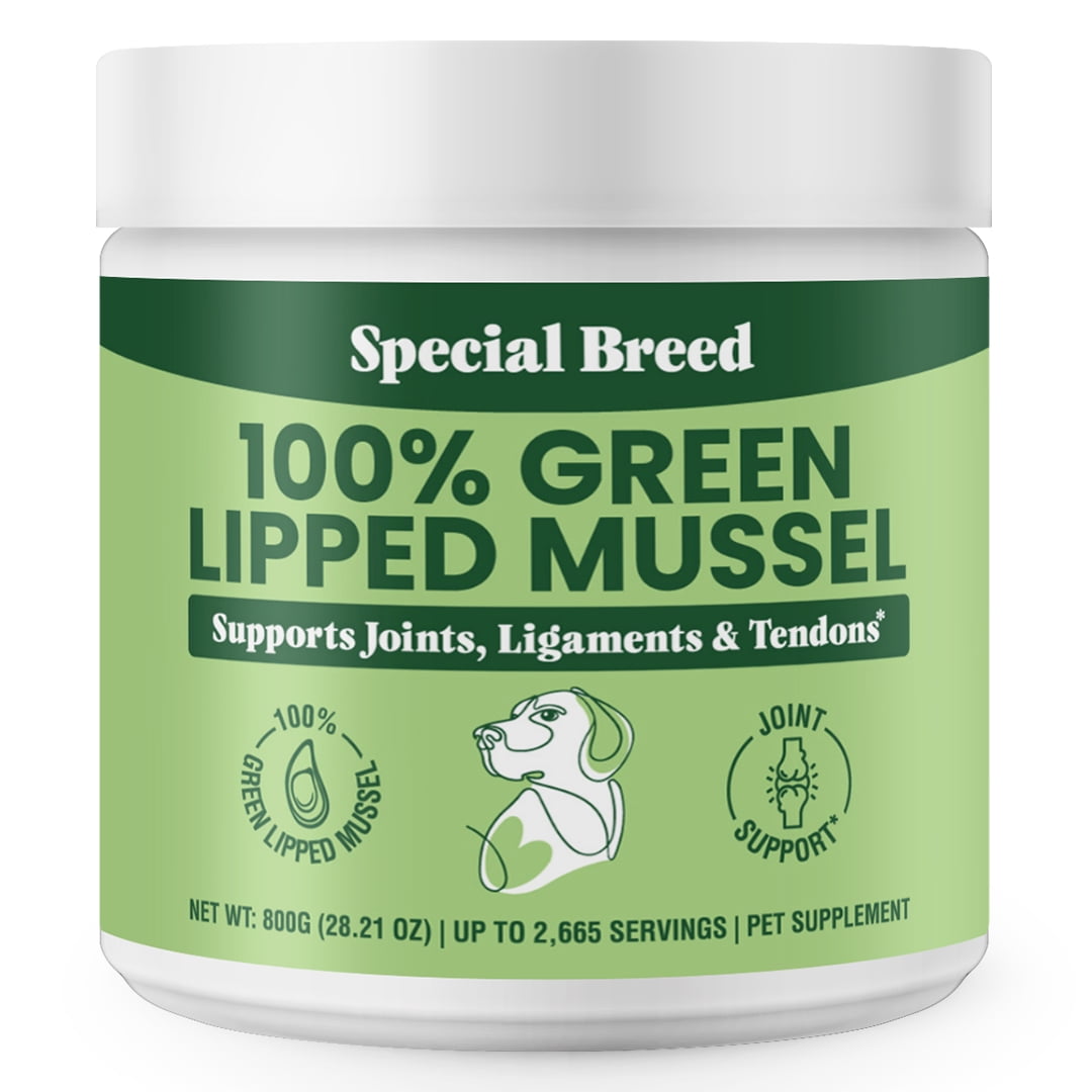 Green Lipped Mussel Powder for Dogs & Cats - 100% New Zealand Green ...