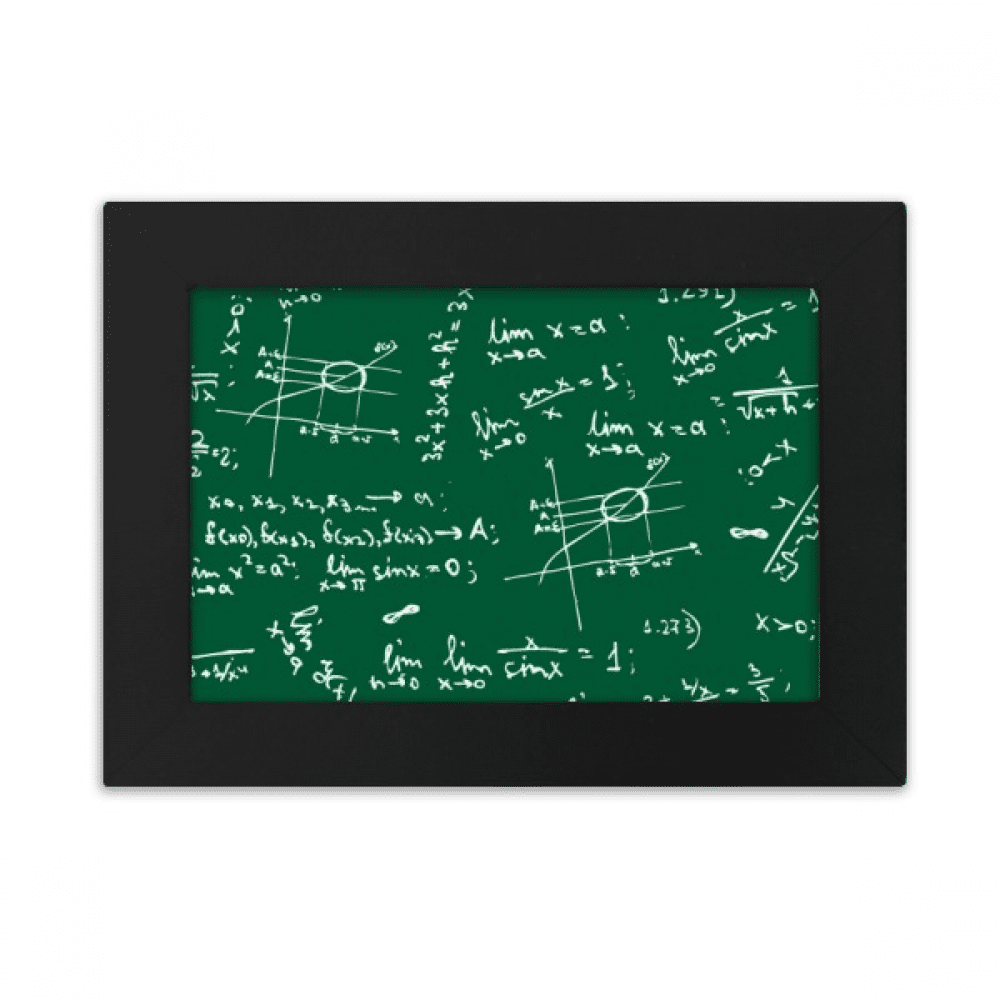 Green Lits Mathematical Formulas Desktop Photo Frame Ornaments Picture ...