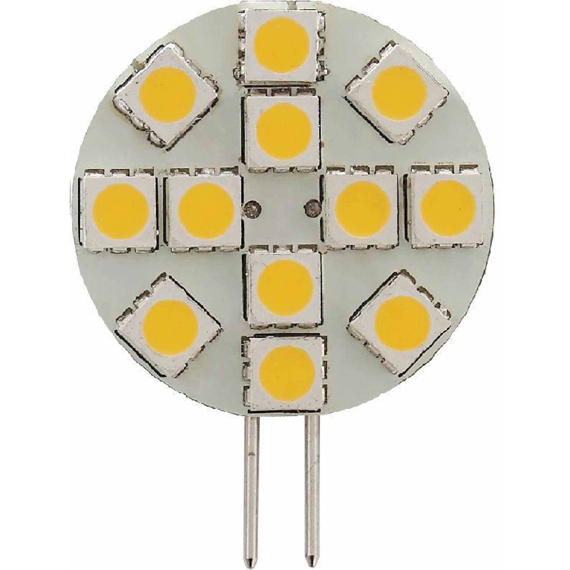 Green LongLife 5050103 LED Replacement Light Bulb G4 base with side ...