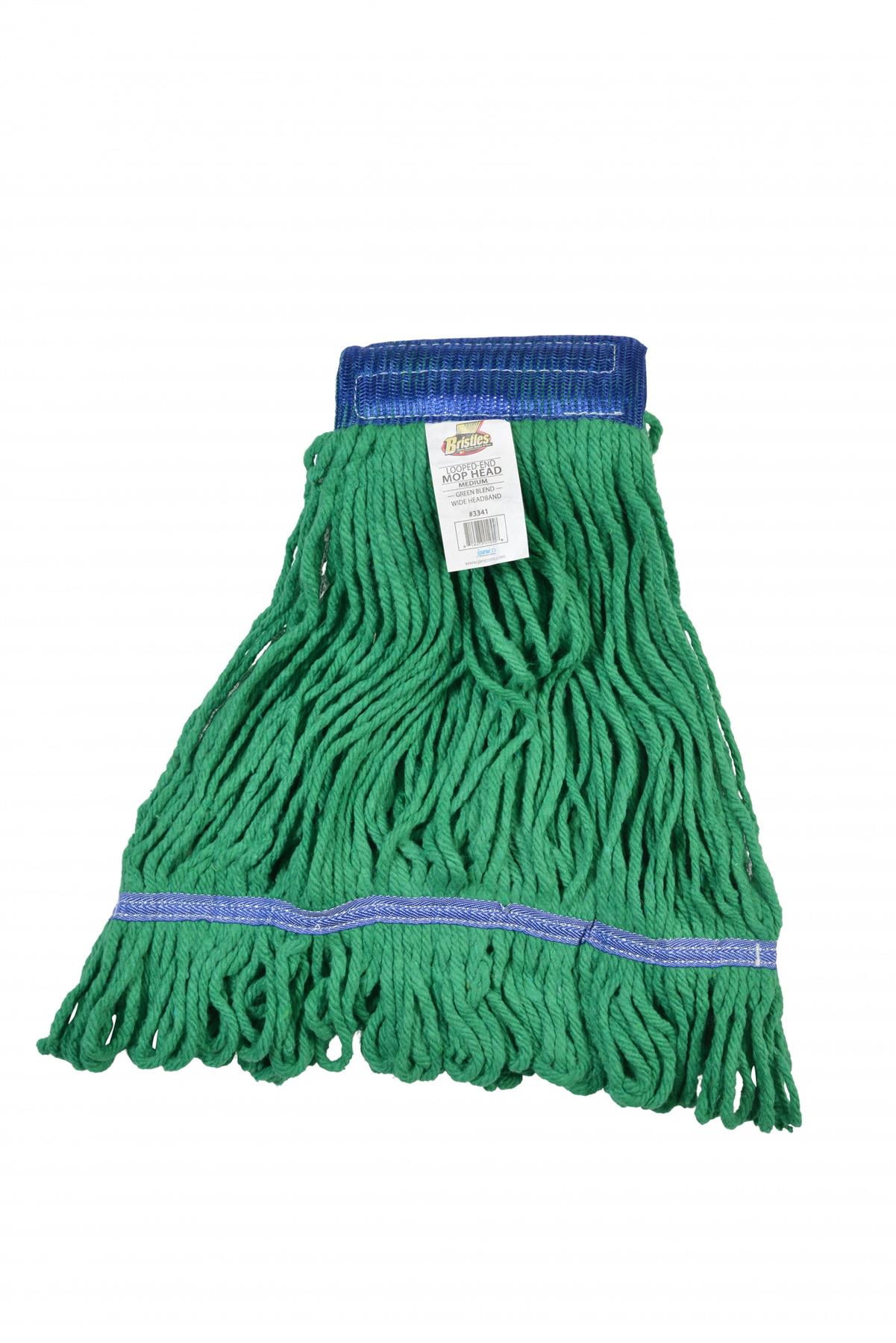 Green Looped Blend Mop Head Medium (Each) - Walmart.com