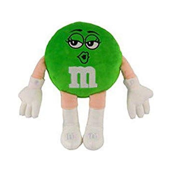 Green M&M Small Plush Character Doll - Walmart.com