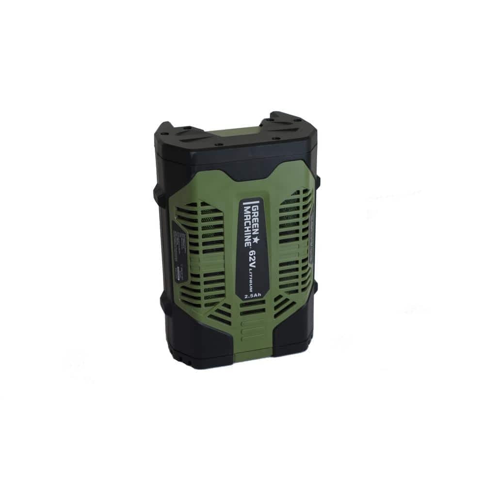 Green Machine 62V 2.5Ah Lithium-Ion Battery with USB Charging Port ...