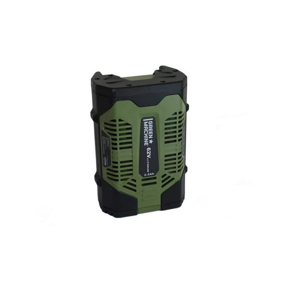 Green Machine 62V 2.5Ah Lithium-Ion Battery with USB Charging Port ...