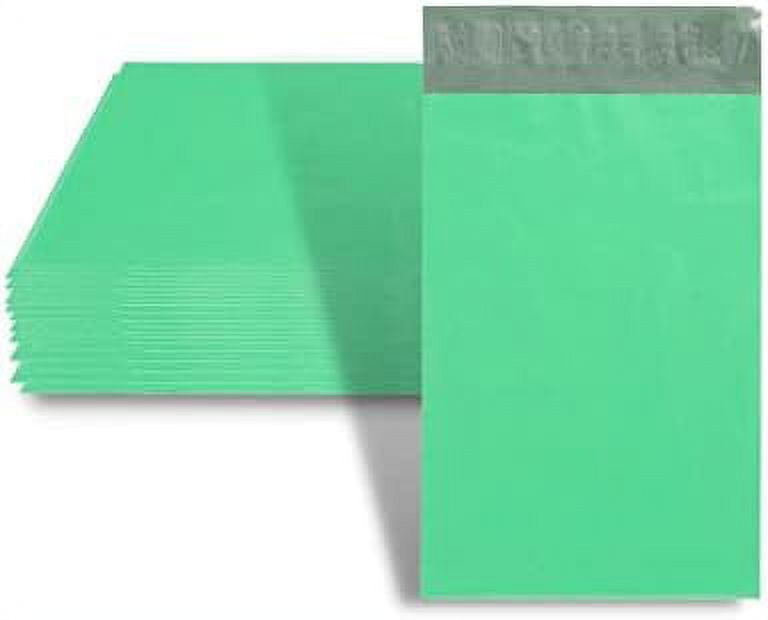 Green Mailers, 14.5X19 Inch, 500 Pack, Glamour Shipping Mailers, Peel ...