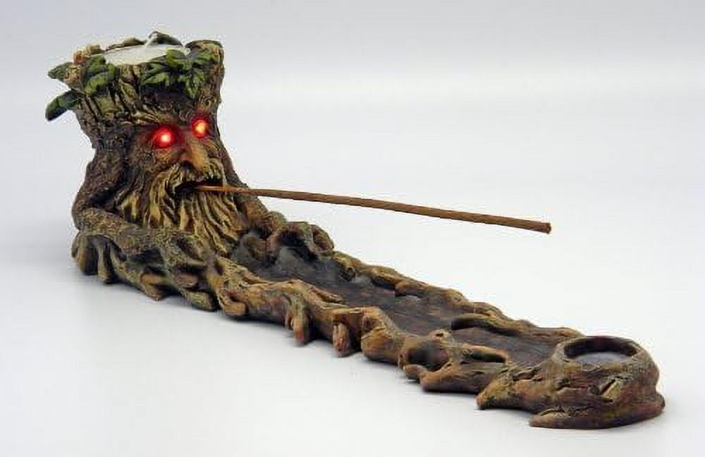 Green Man Incense Burner LED Eyes - Walmart.com
