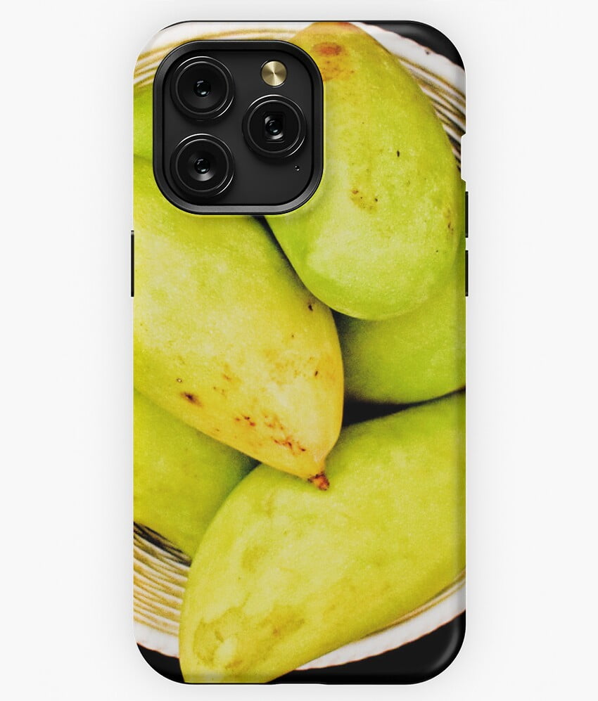 Green Mangoes in a Basket Fruit M3050 Phone Case for iPhone 17 16 15 14 ...