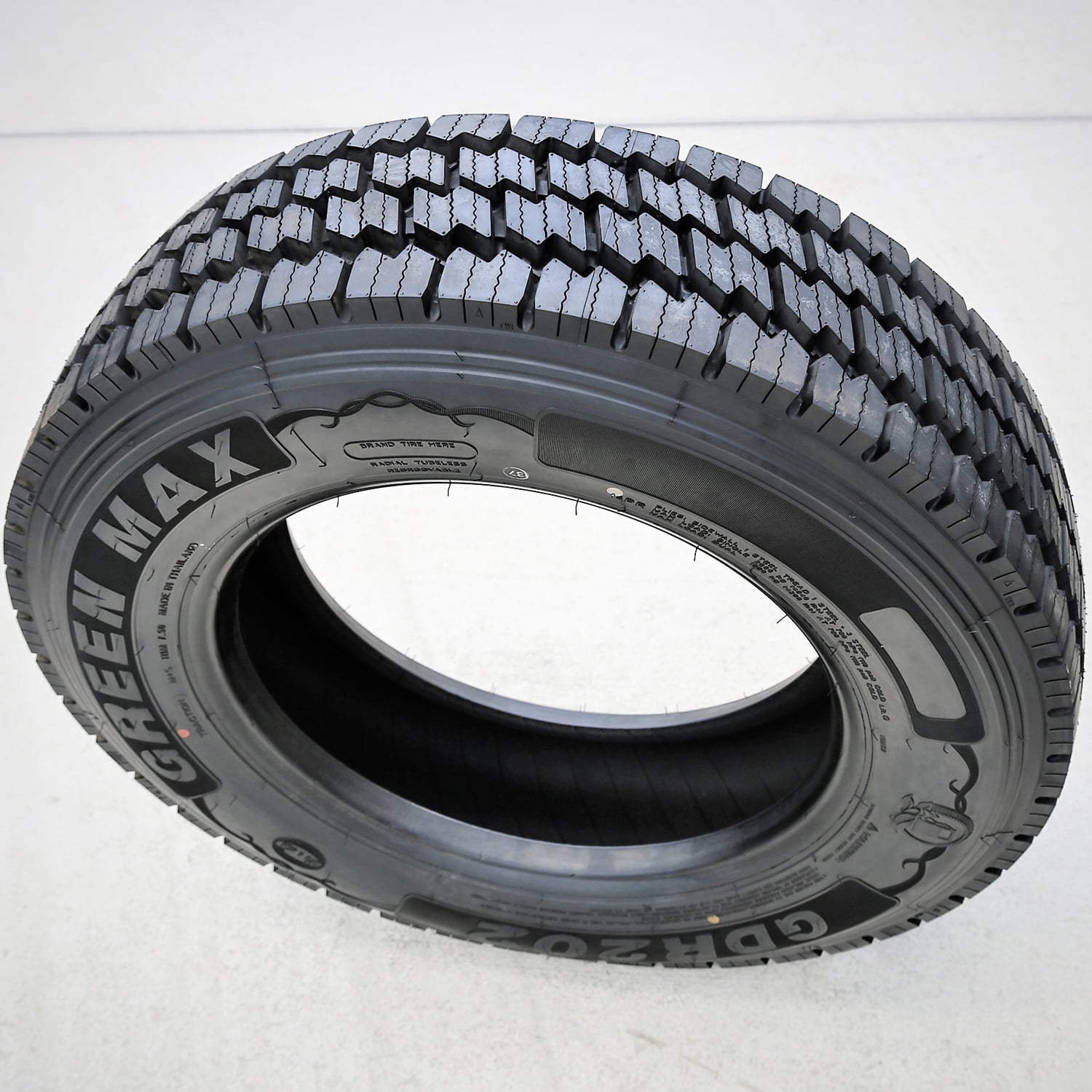 Green Max GDR202 245/70R19.5 Load H 16 Ply All Season Drive Tire for Commercial Vehicle ...