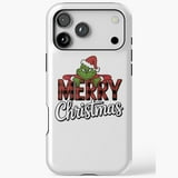 Green Mean One Festive Face Case for iPhone 11 12 13 14 15 16 17 Pro ...