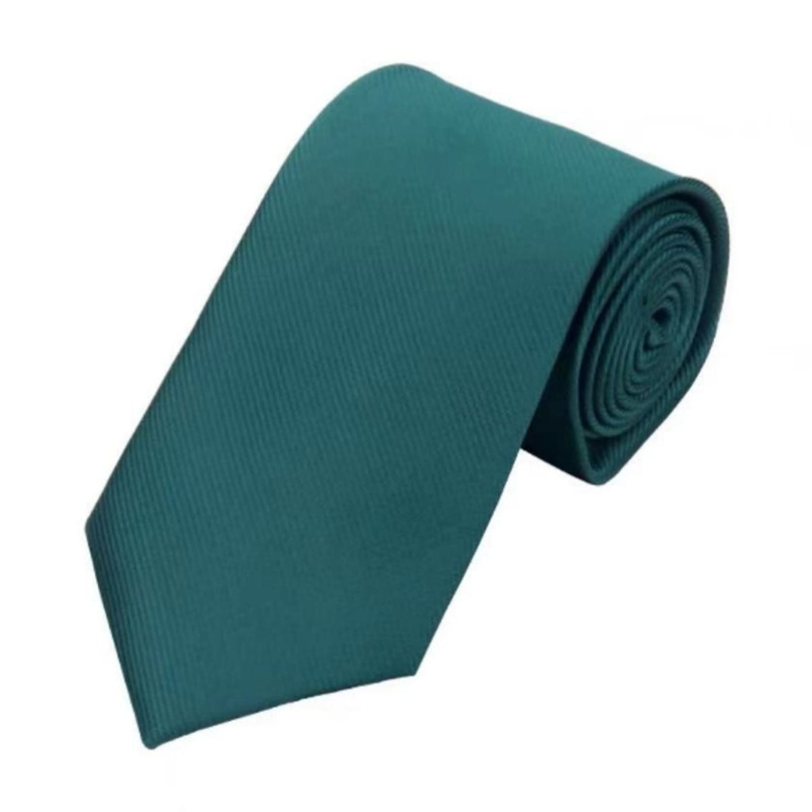 Green Mens Professional Polyester Necktie With Easy Zipper Design For ...