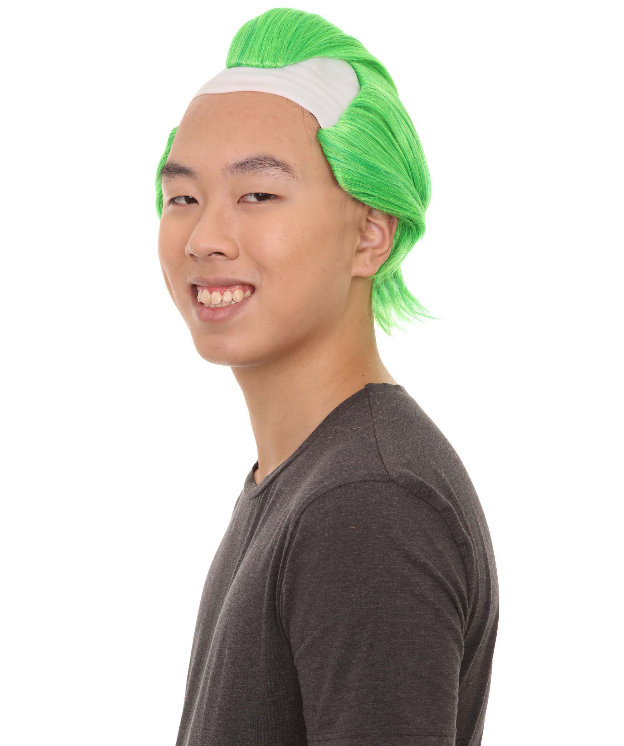 Green Mens Wig | Cosplay Halloween Wig - Walmart.com