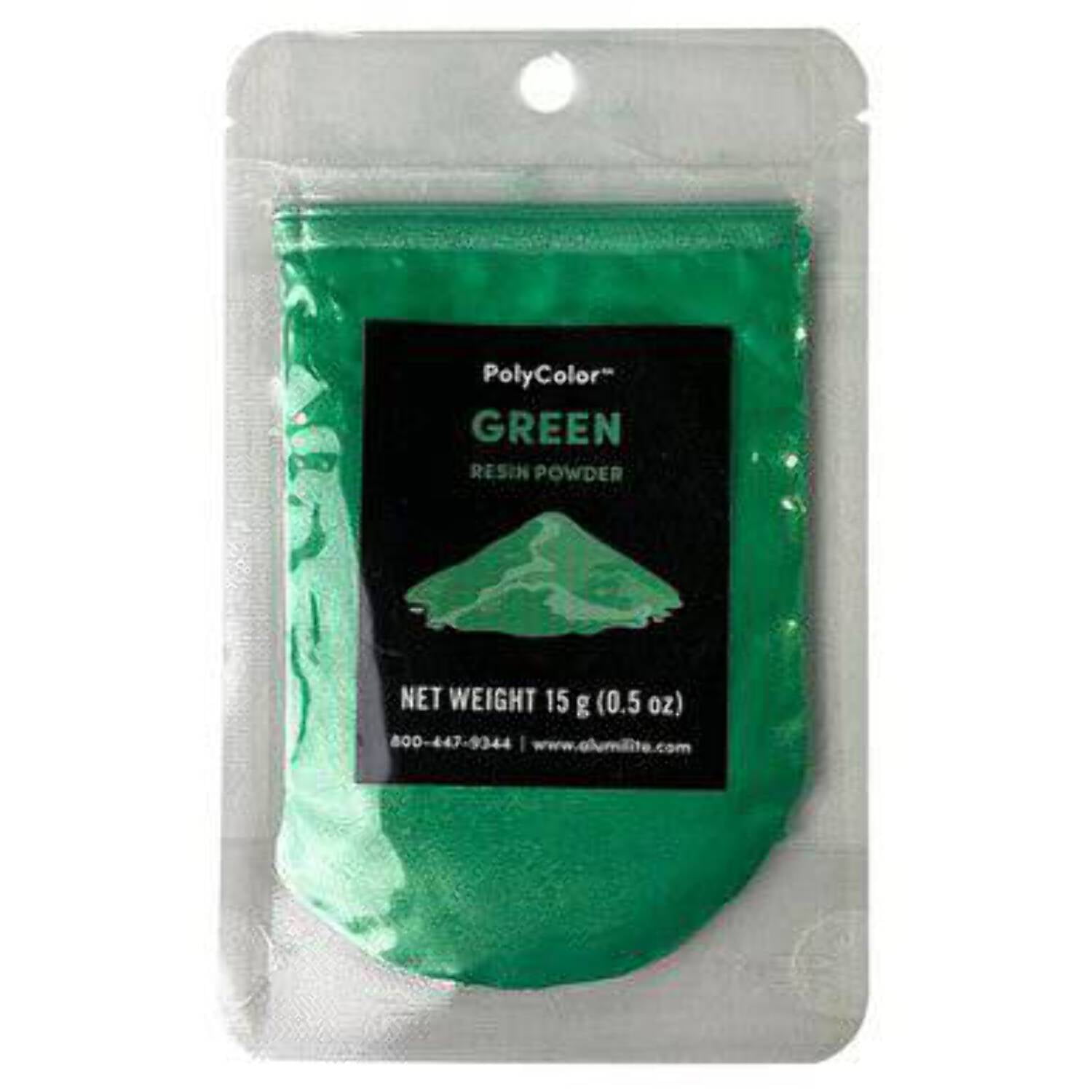 Green Metallic Powder (PolyColor) Mica Powder for Epoxy Resin Kits ...