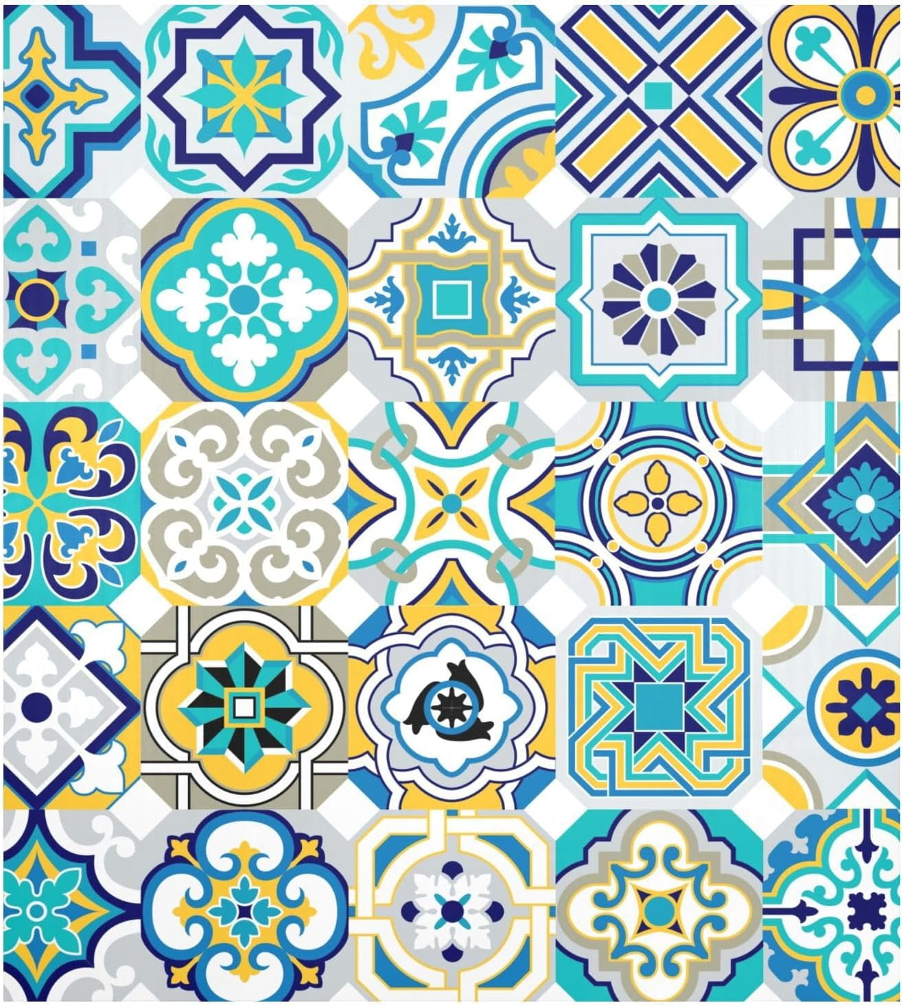 Green Mexican Talavera Dishwasher Magnet Covers for The Front Magnetic ...