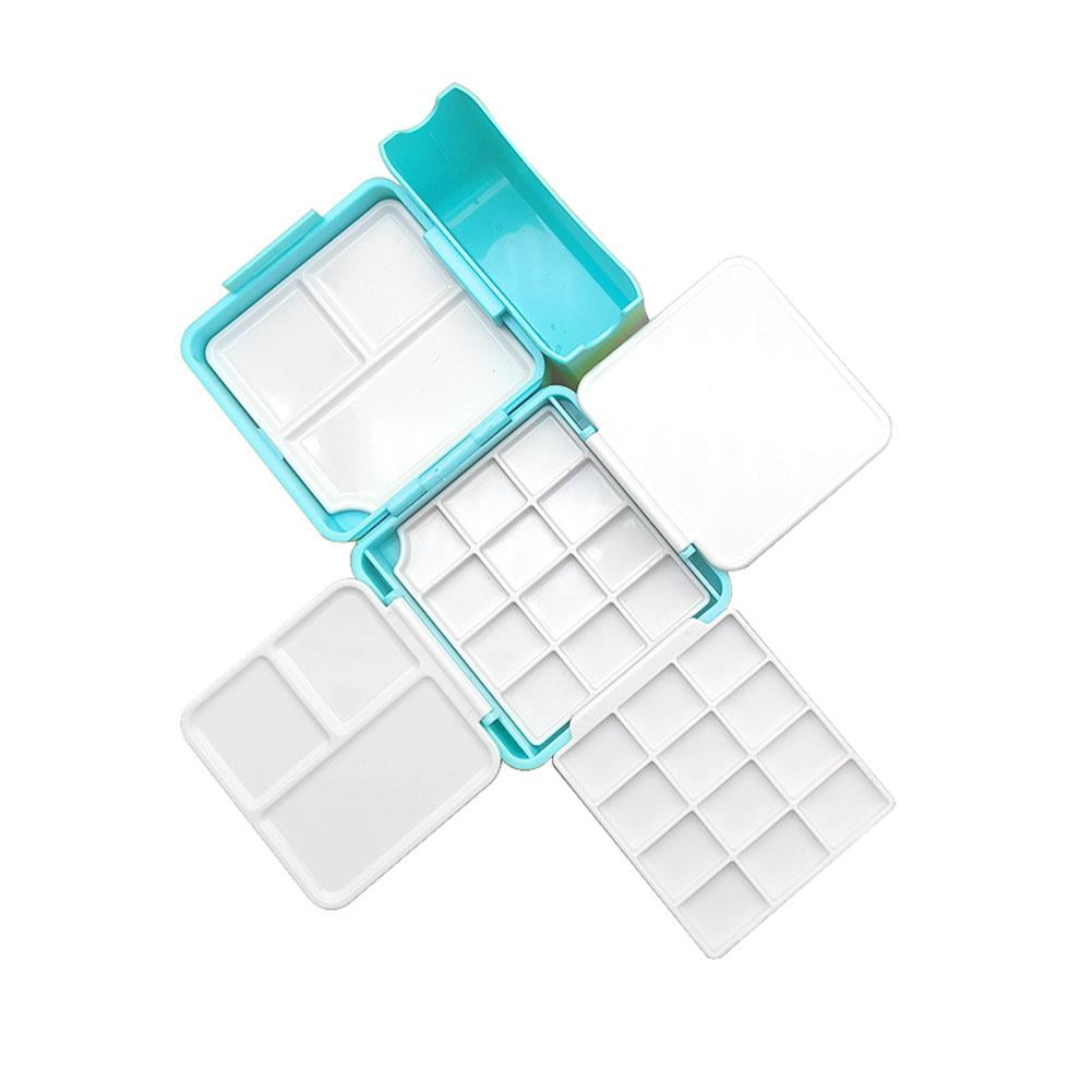 Green Mini Paint Box 24 Grids (A) $Mini Watercolor Paint Box 12 Colors ...