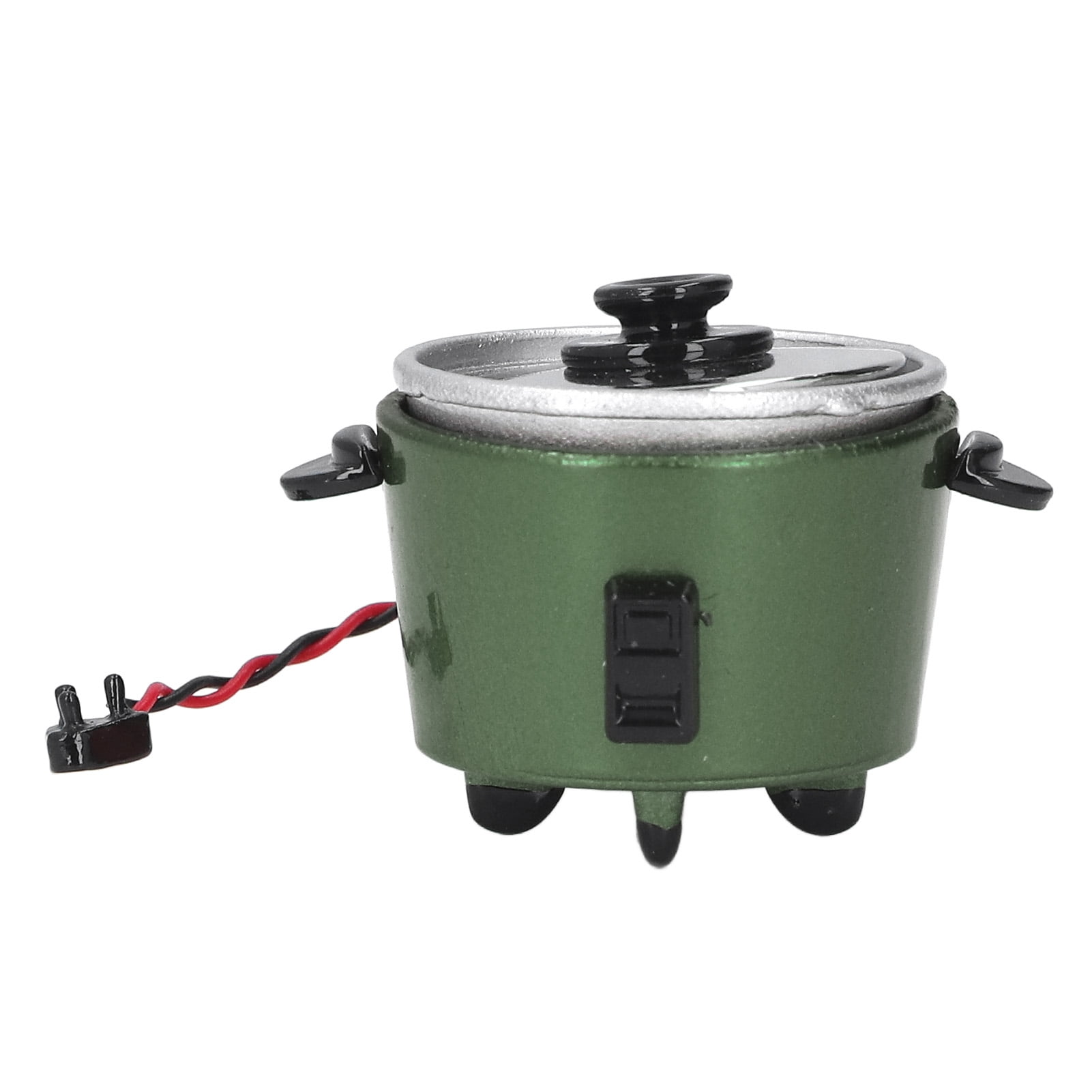 Green Miniature Rice Cooker Toy Simulation for Children's Dollhouse ...