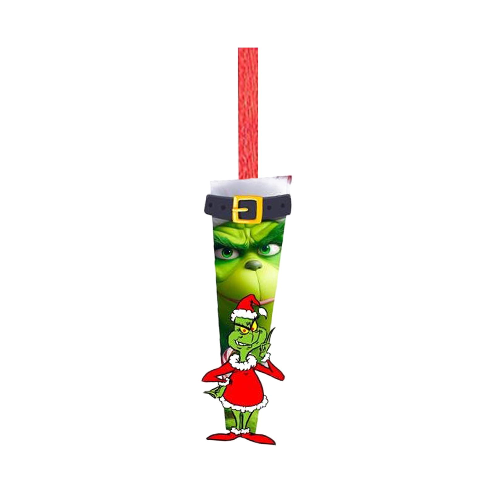 Green Monster 2D Christmas Decoration Pendant With Vibrant Green ...