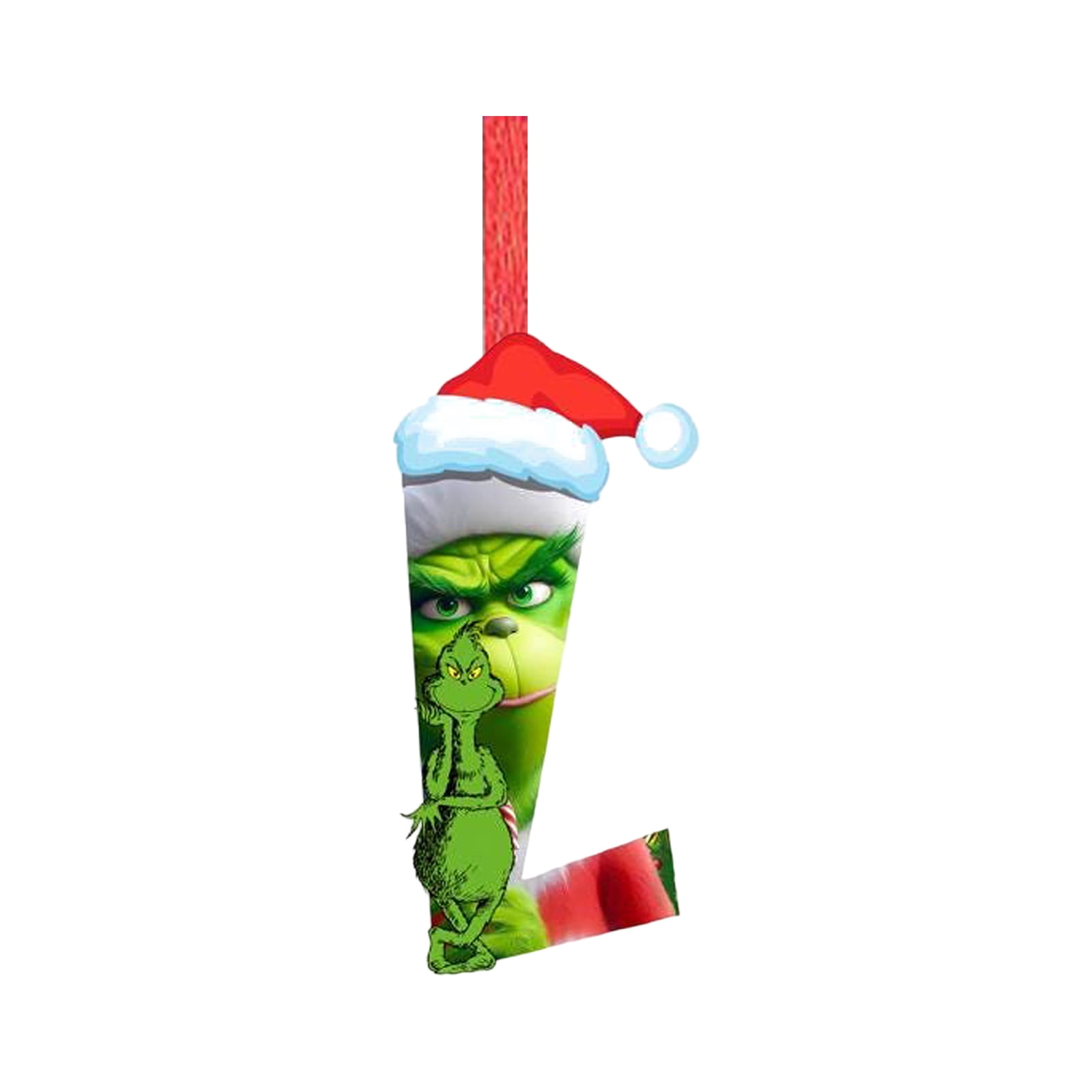 Green Monster 2D Christmas Decoration Pendant With Vibrant Green ...
