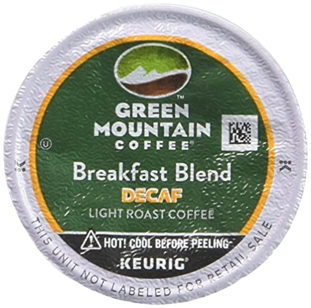 Green Mountain Coffee Roasters Breakfast Blend Decaf K-Cup Pods ...