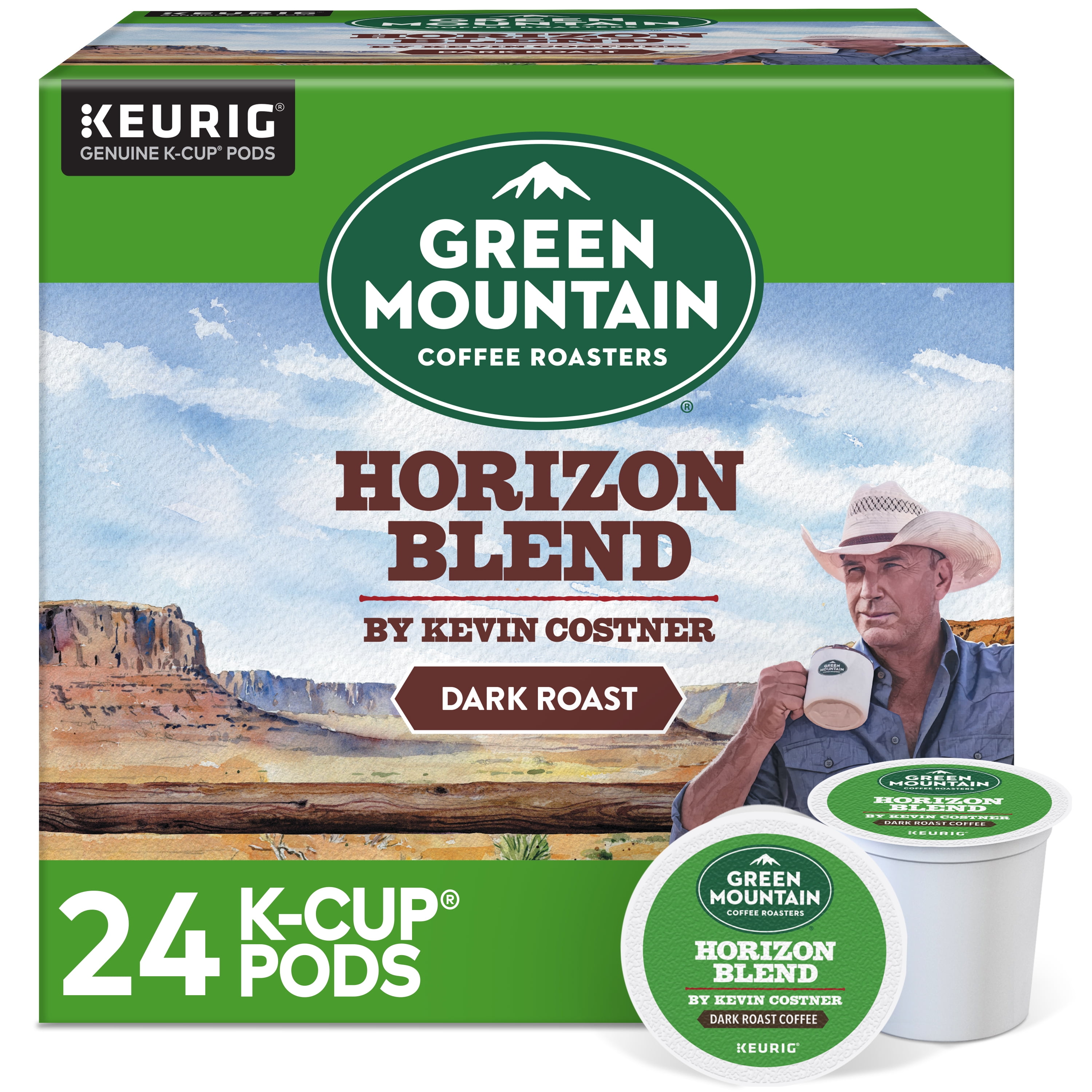 Green Mountain Coffee Roasters, Horizon Blend Coffee by Kevin Costner ...