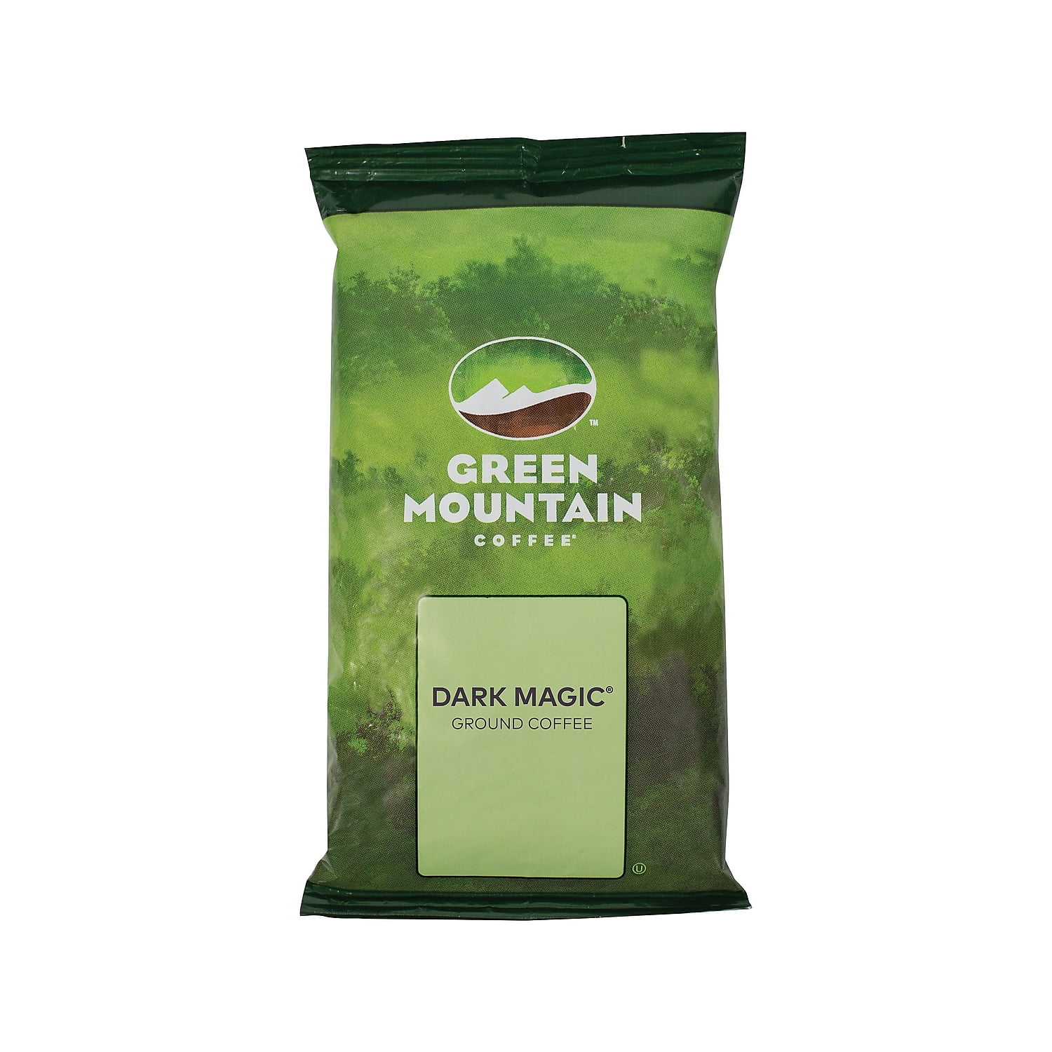 Green Mountain Dark Magic Ground Coffee, 2.5-oz., Pack, 50/Carton ...