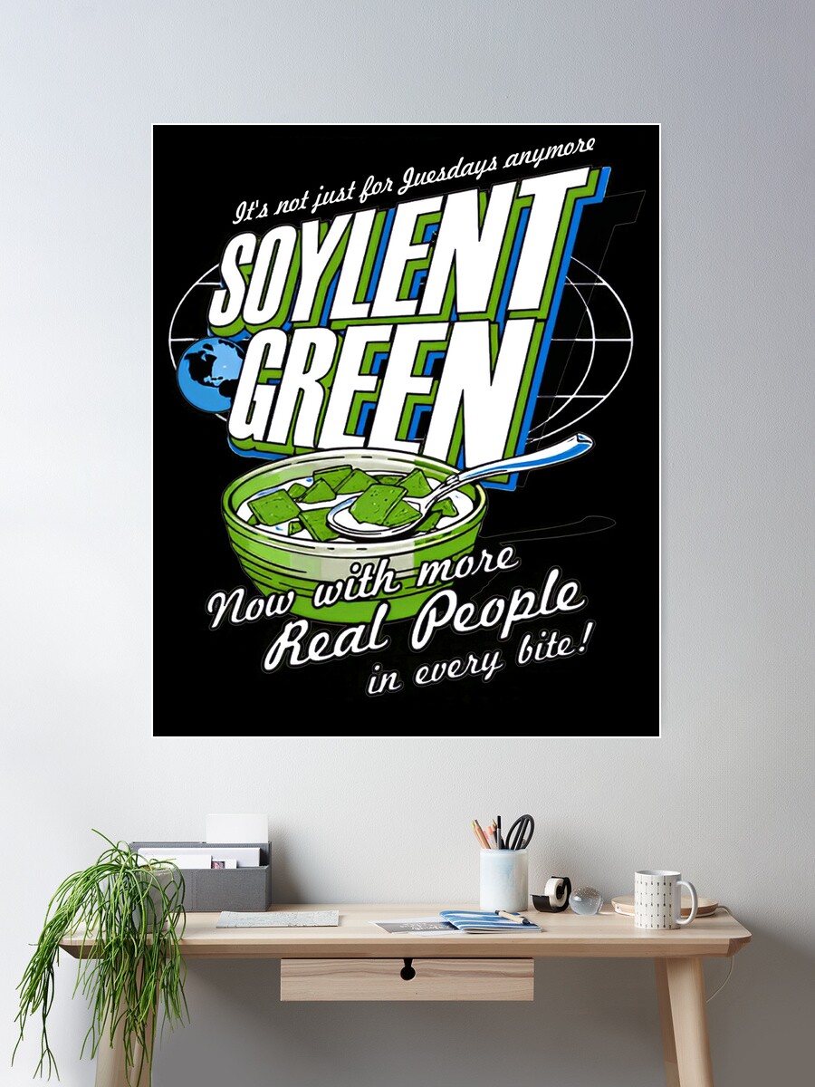 Green Movie 70S Vintage Horror Poster Wall Art, Modern Wall Decor For ...