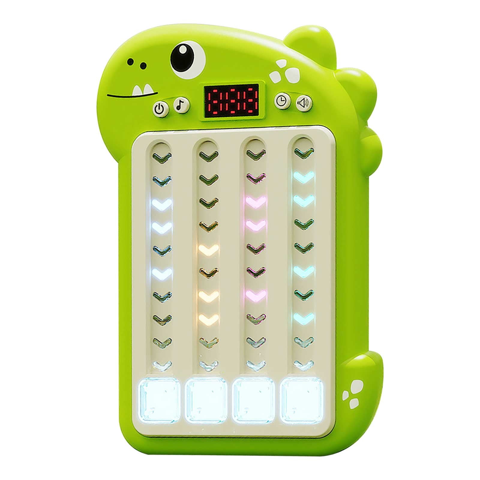 Green Music Rhythm Game Handheld Console Elimination Puzzle Toy ...