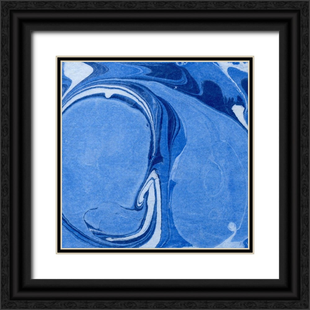 Green, Nancy 20x20 Black Ornate Wood Framed with Double Matting Museum ...