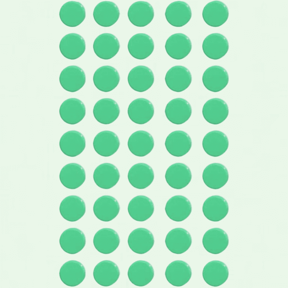 Green Office Magnets Pack of 50, Heavy Duty Round Magnets for ...