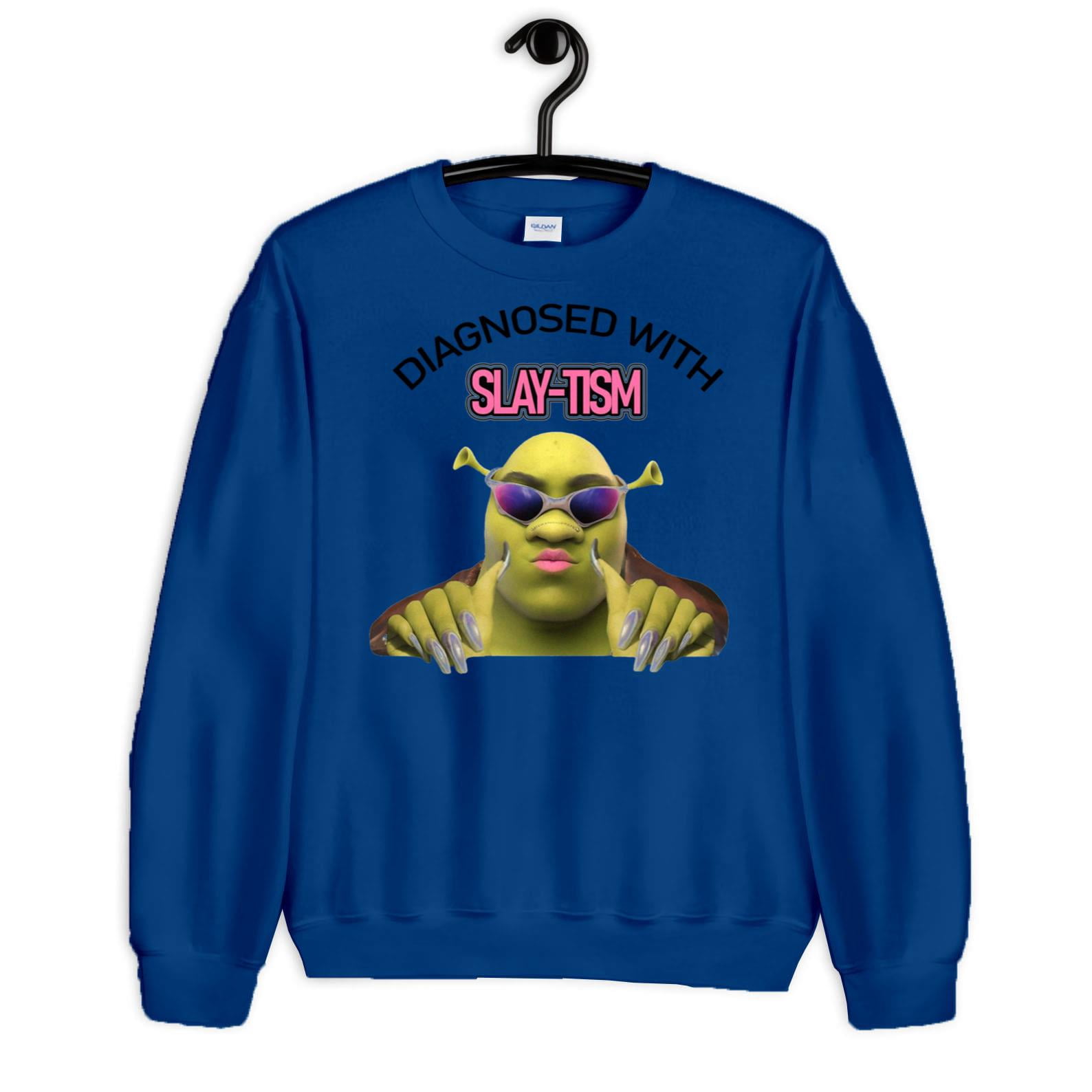 Green Ogre Meme Graphic Shirt, Slay Humor Parody Tee, Yassified Comedy ...