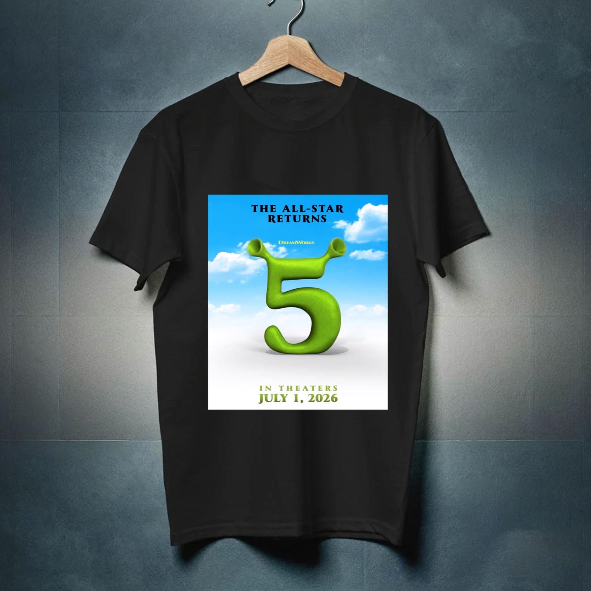 Green Ogre Sequel Movie Poster Inspired Shirt - Walmart.com