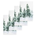 Green Ombre Forest Kitchen Dish Towels for Drying Dishes Set of 4 ...