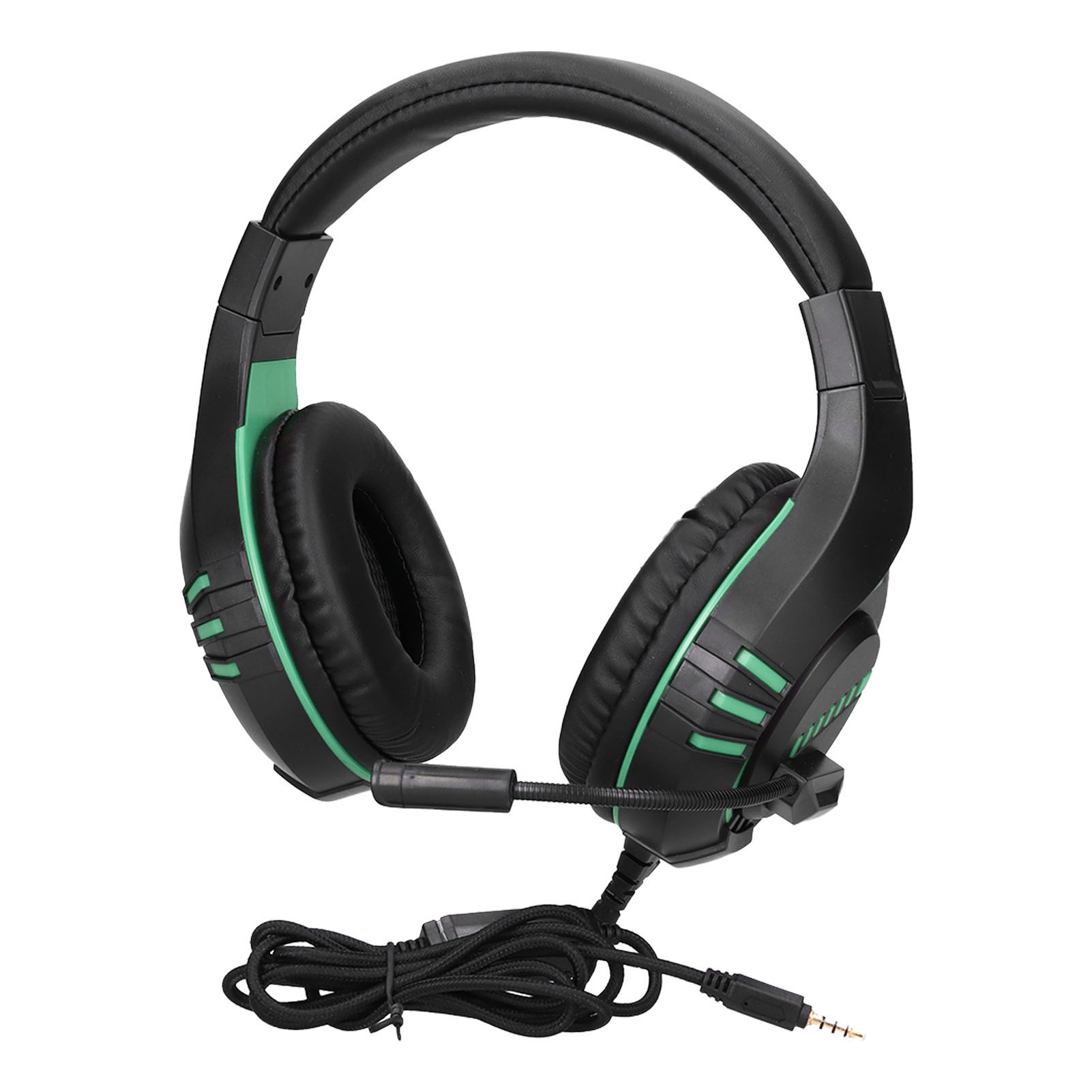 Green PS4 Gaming Headset with Microphone, 3.5mm Jack, Noise Reduction ...