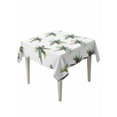 Green Palm Trees Table Cloth, Summer Botanical Modern Art Waterproof ...