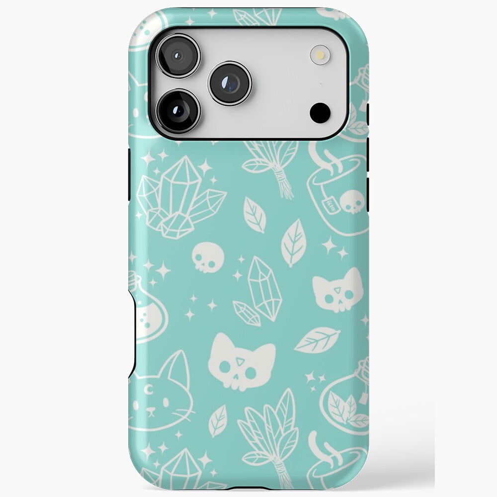 Green Pastel Herb Witch Botanical Magic Potion Art Case for iPhone 11 ...