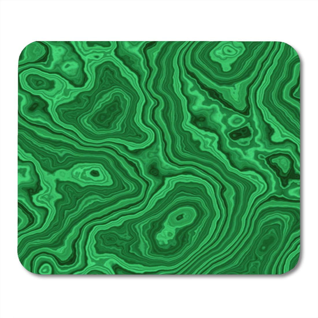 Green Pattern Malachite Abstract Closeup Continuous Detailed Flagstone ...