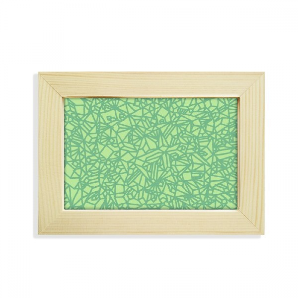 Green Patterns Interlaced Lines Desktop Decorate Photo Frame Picture ...