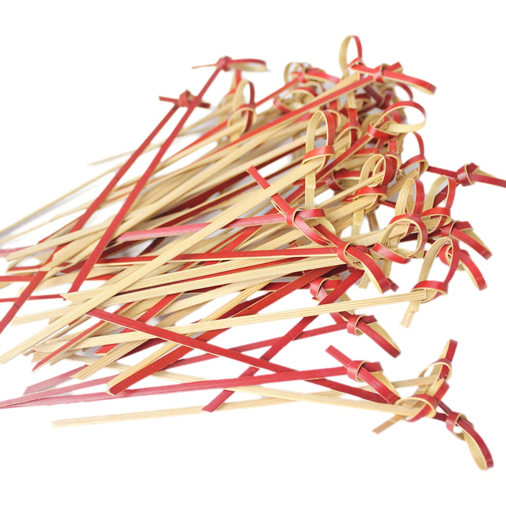 Green Peel flower knot string 100 pcs/pack sugar gourd string red black ...