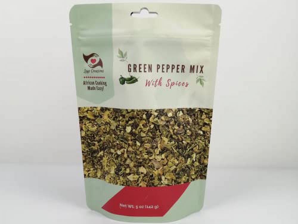 Green Pepper Mix with Spices/Ayamase/5 oz/Designer Stew/Ofada stew ...