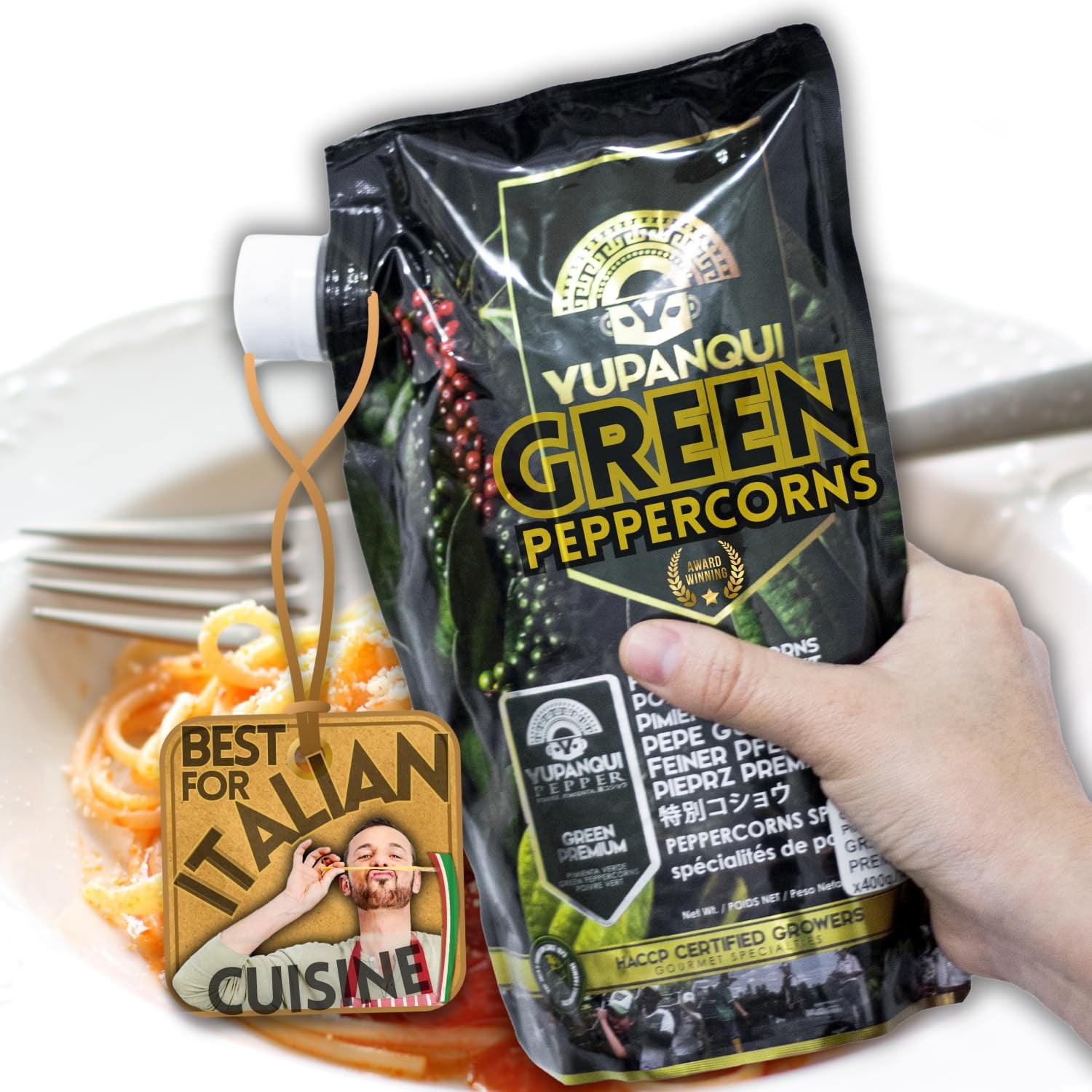Green Peppercorns Whole -Genuine MFF30 YUPANQUI Green Peppercorn Whole ...
