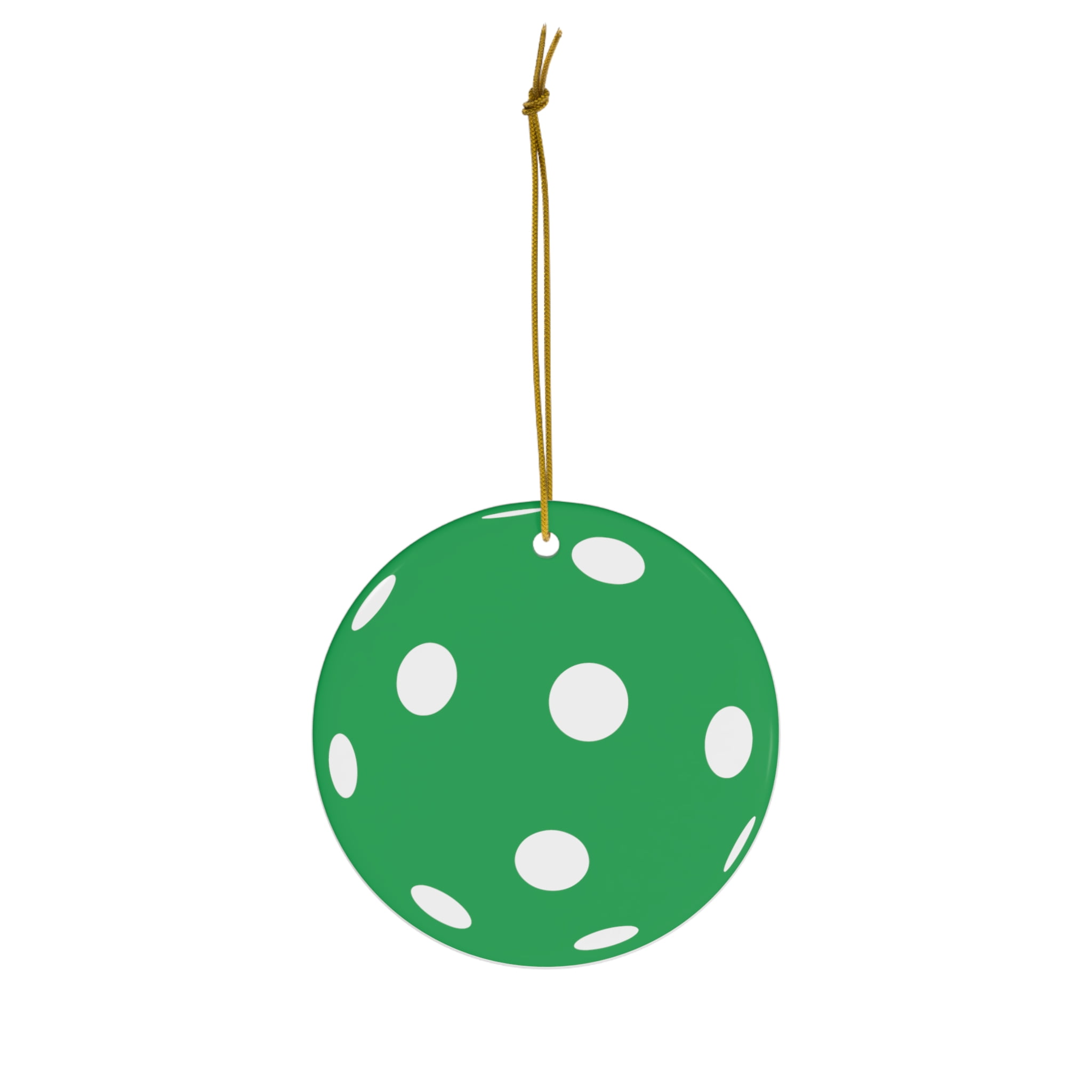Green Pickleball Holiday Ornament | Pickleball Tree | Holiday Gift ...