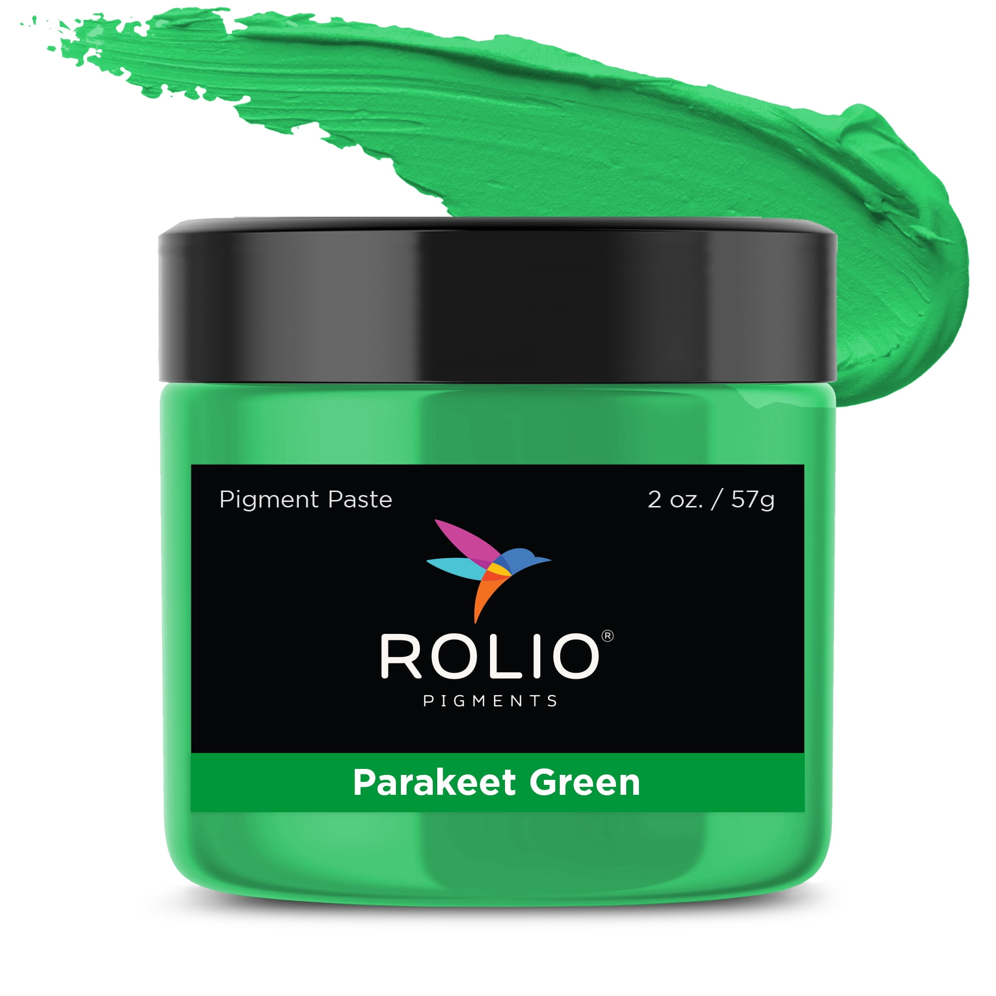 Green Pigment Paste for Epoxy Resin, Parakeet Green, 2oz Jar - Resin ...