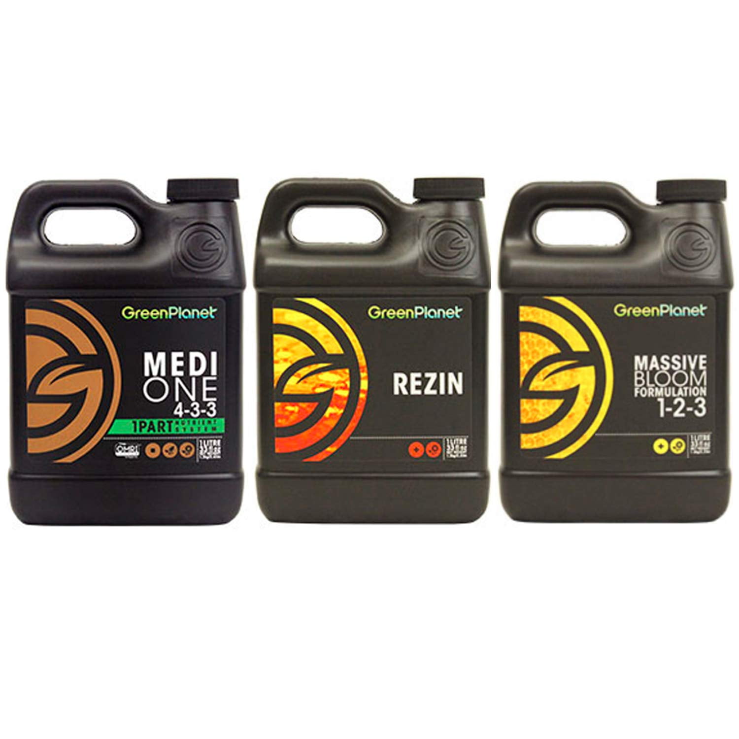 Green Planet MEDI ONE (4-3-3) All Natural Organic Hydroponics Nutrient ...