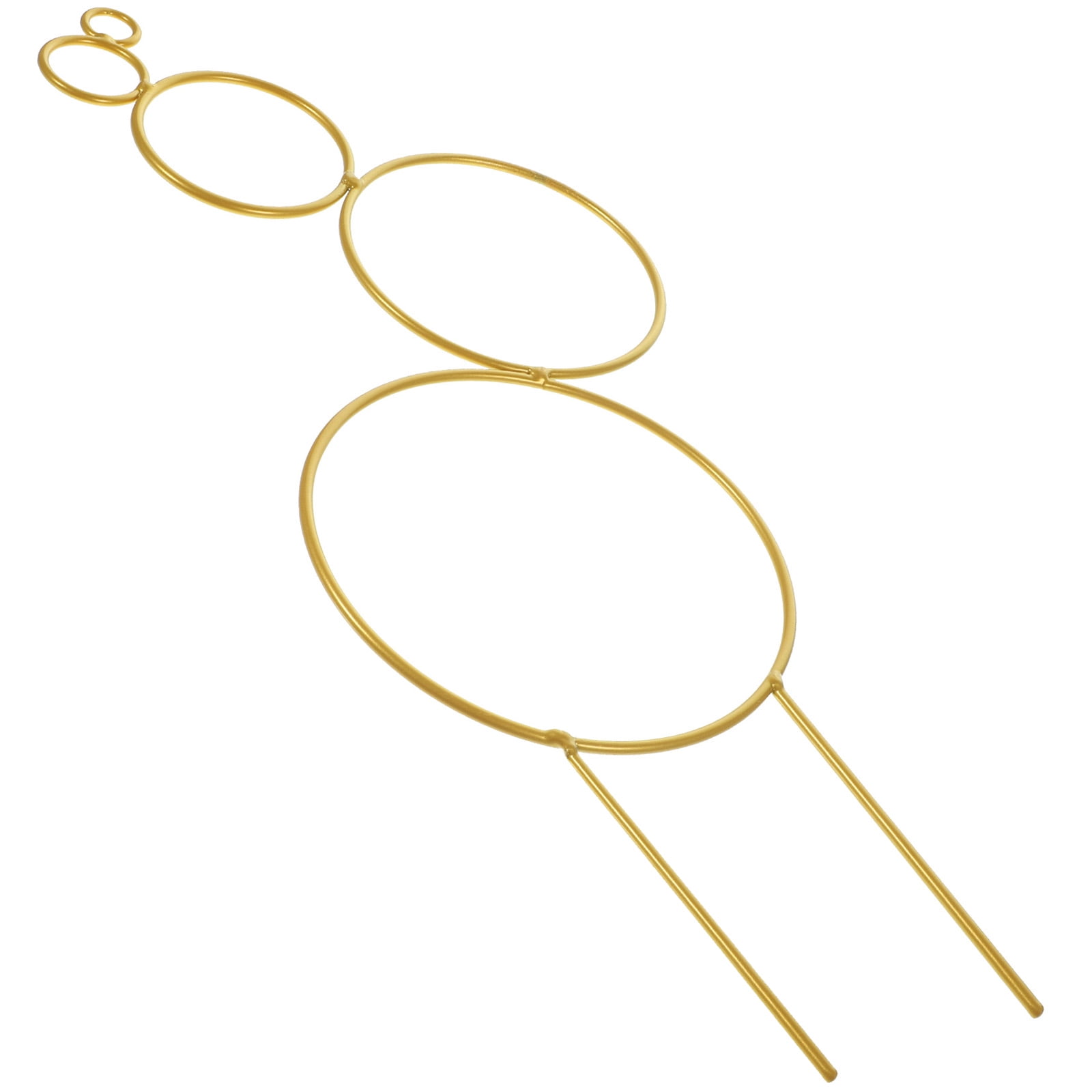 Green Plant Support Orchid Climbing Rack Trellis Woman Golden - Walmart.com